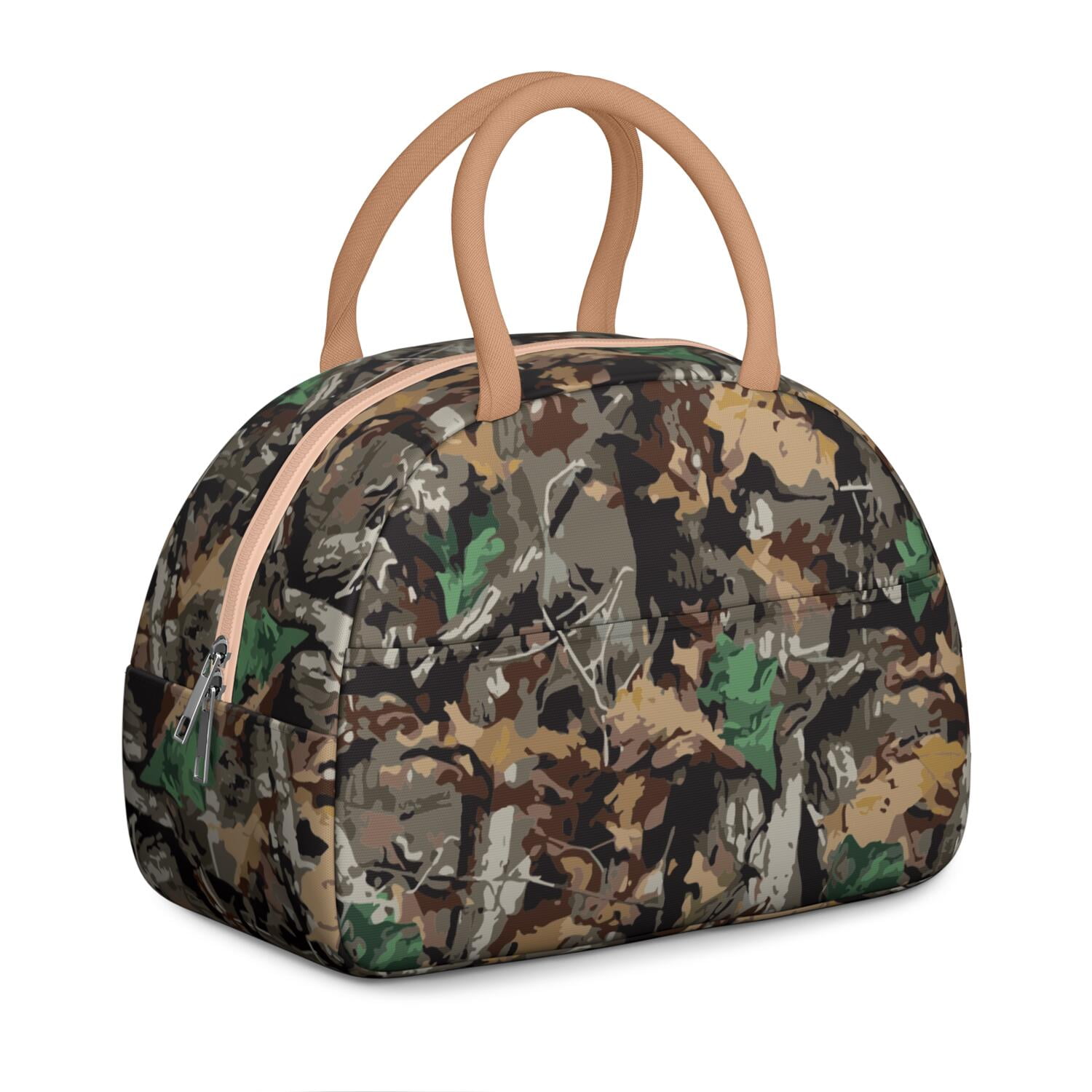 Camo Portable Lunch Bag - Insulated Lunch Box for Women,Reusable Large ...