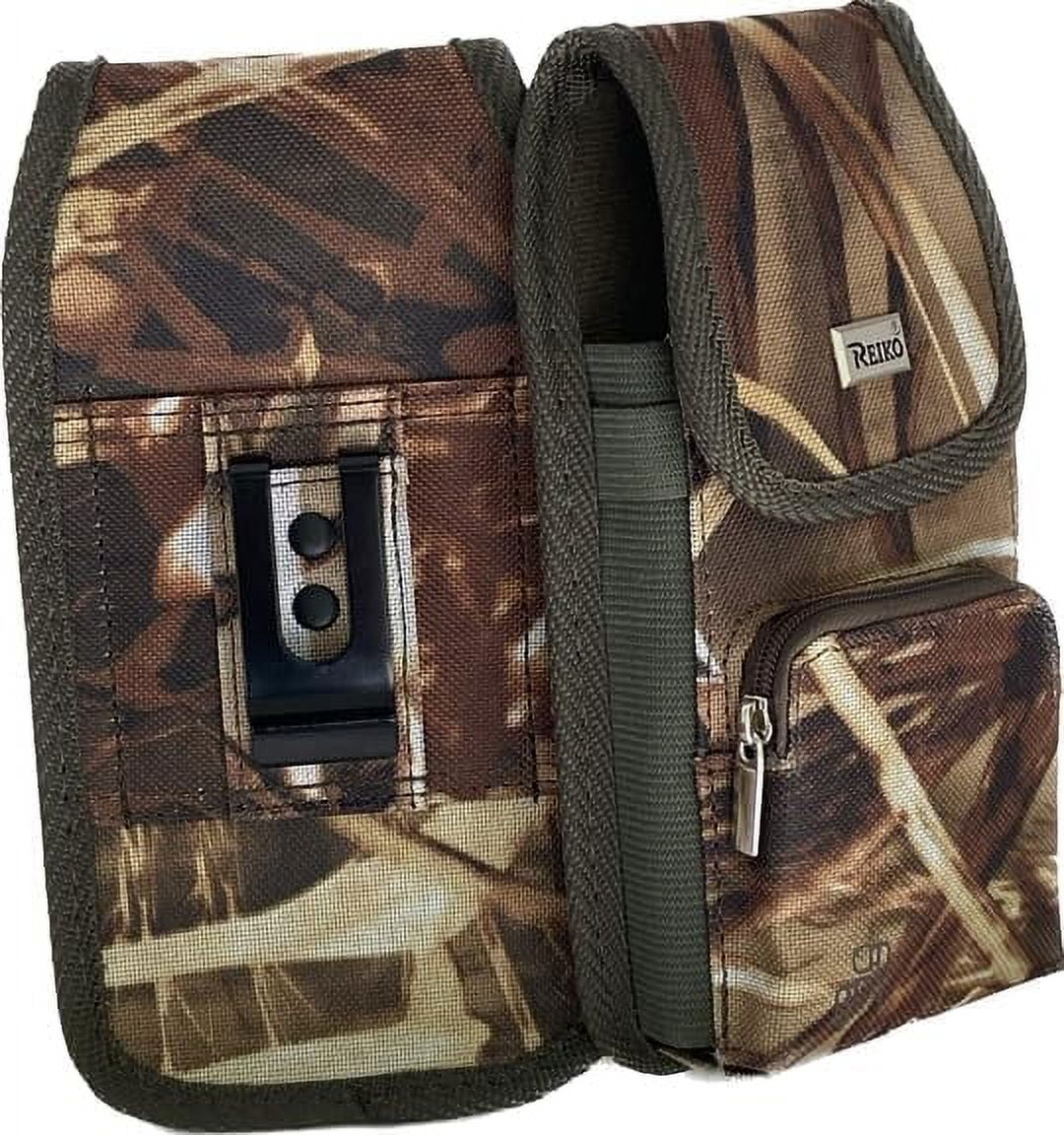 Camo Rugged Case with Key FOB or Money Holder Extra Pocket is ...