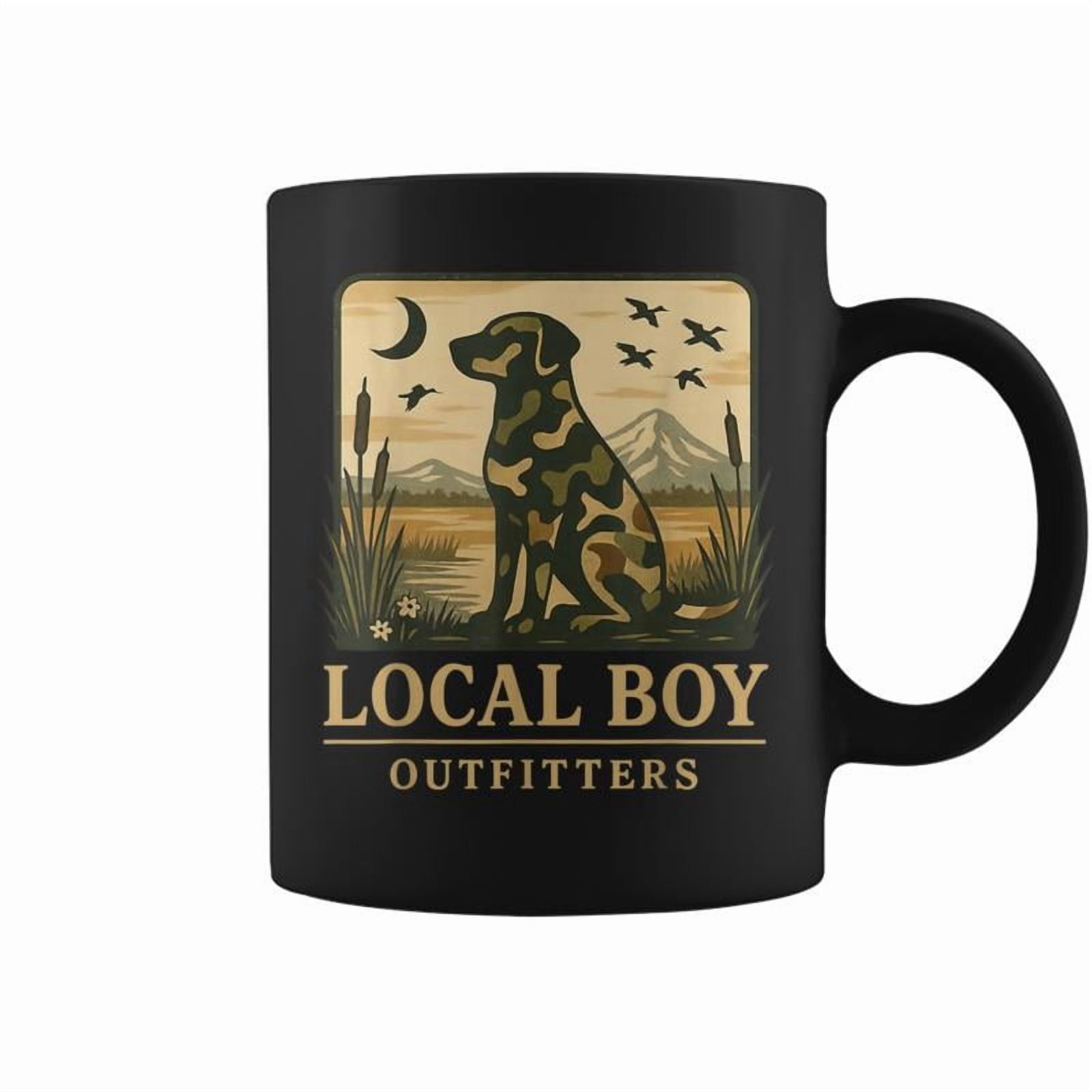 Camo Southern Local Boy Duck Hunting Black Lab Outdoor Coffee Mugs ...