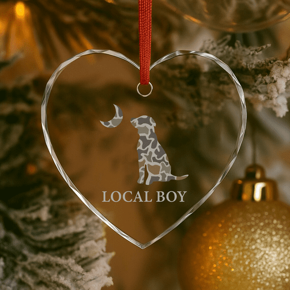 Camo Southern Local Duck Hunting Black Lab Outdoor Men Ornament ...