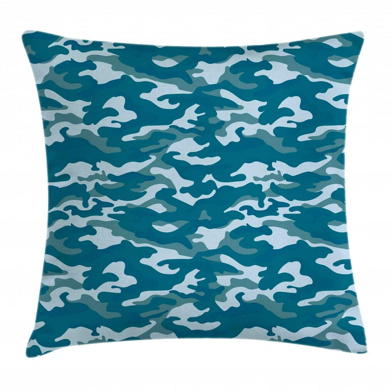 camo throw cushion