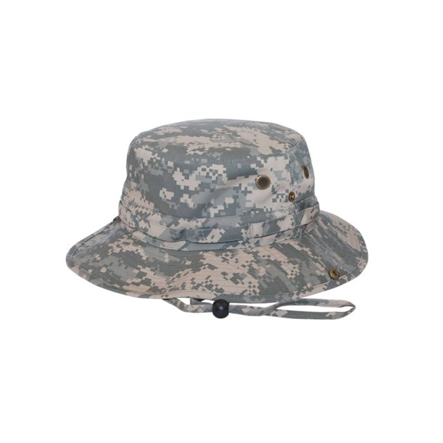 Camo Twill Washed Hunting Hat w/ Cord- Digital, Medium - Walmart.com