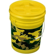 The Original Swamp Bucket with Black or Red Lid (Lid Color Will Vary ...