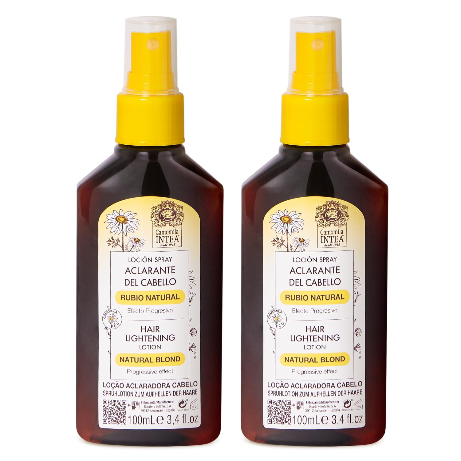 Camomila Intea Natural Blonde – Hair Lightener Spray with Chamomile ...