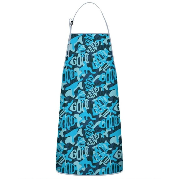 Camouflage Adjustable Waterproof Apron for Adults 33x27 Inch – Cooking ...