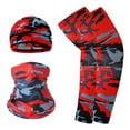 Camouflage Arm Sleeves for Men, Ice Silk Cooling Sun Sleeves with Cap ...