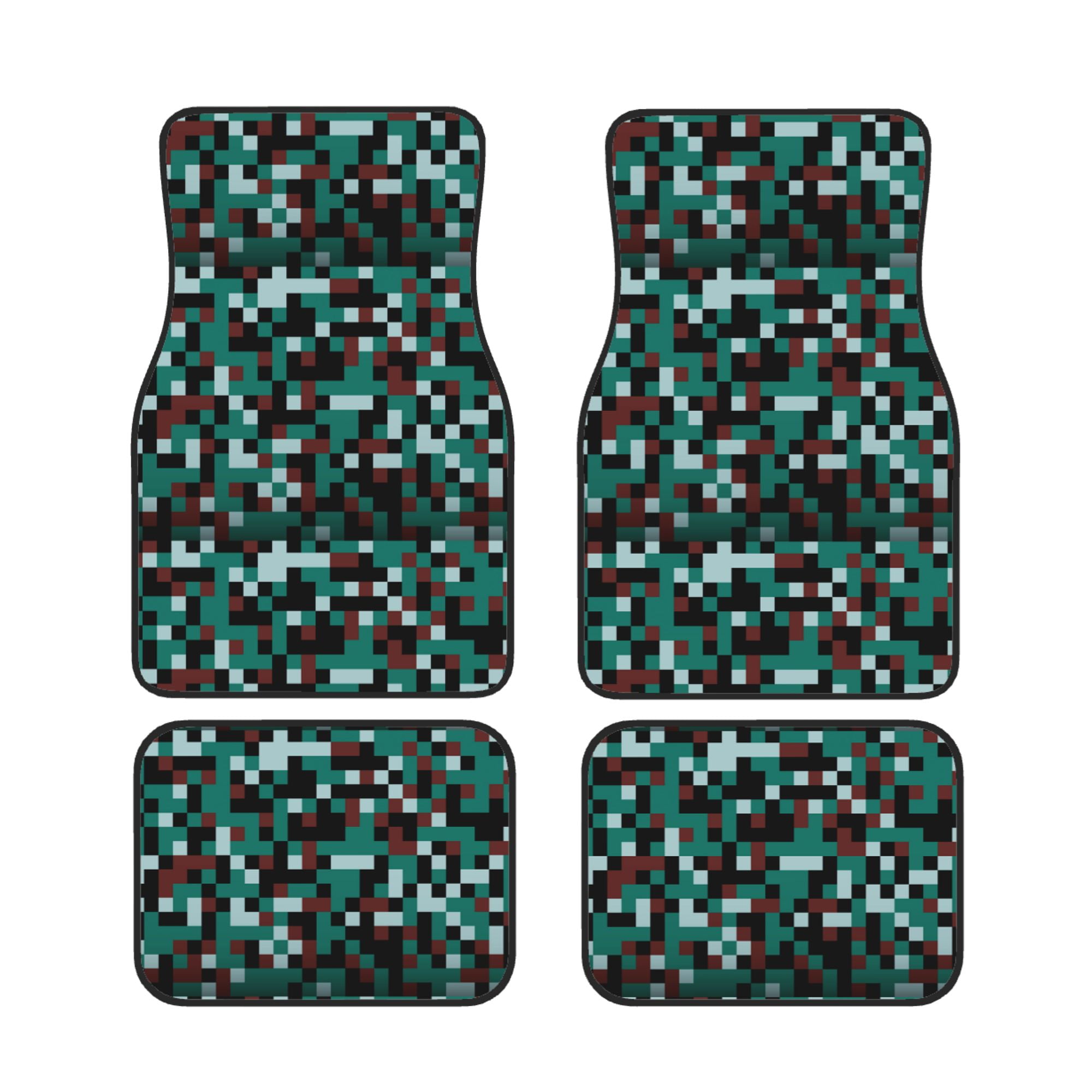 Camouflage Background Universal Fit Carpet Floor Mats For Car Suv Van ...
