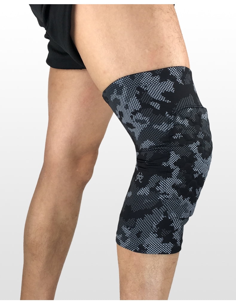 Camouflage Basketball Knee Pads Brace Breathable Knee Supports Sports ...