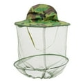 Camouflage Beekeeping Anti-mosquito Bee Bug Hat Head Net Mosquito ...