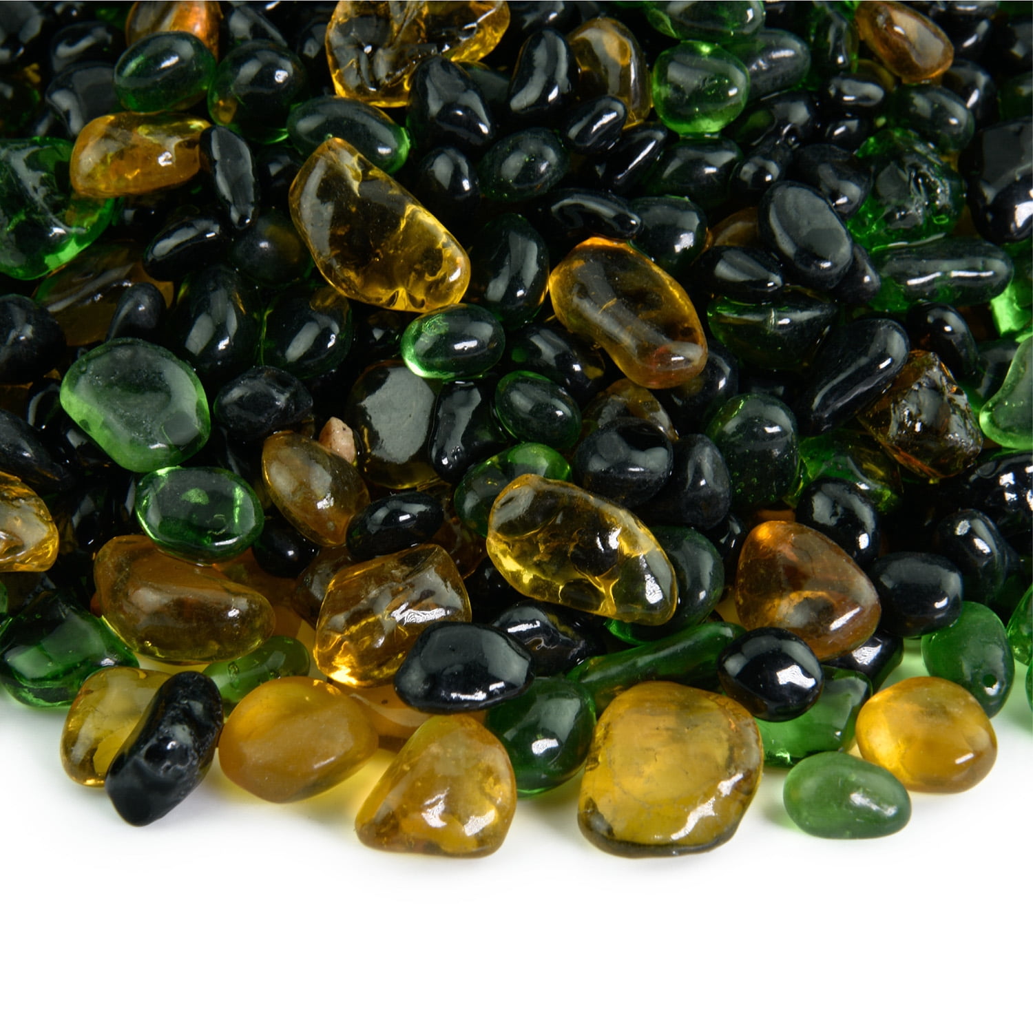 Camouflage Blended Fire Pit Glass Dots | 3/8", 10 lbs - Walmart ...