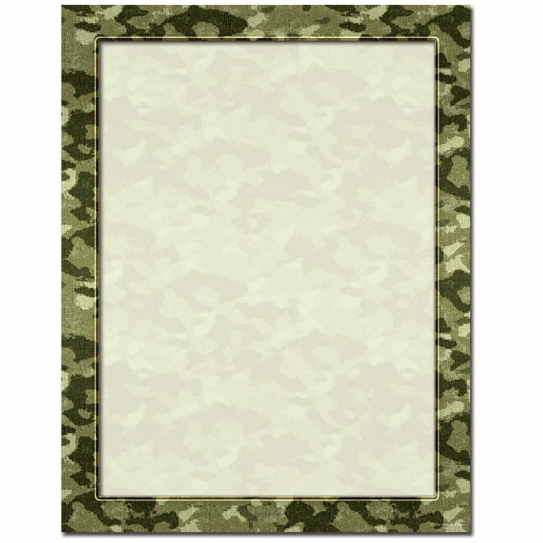 Camo Page Border