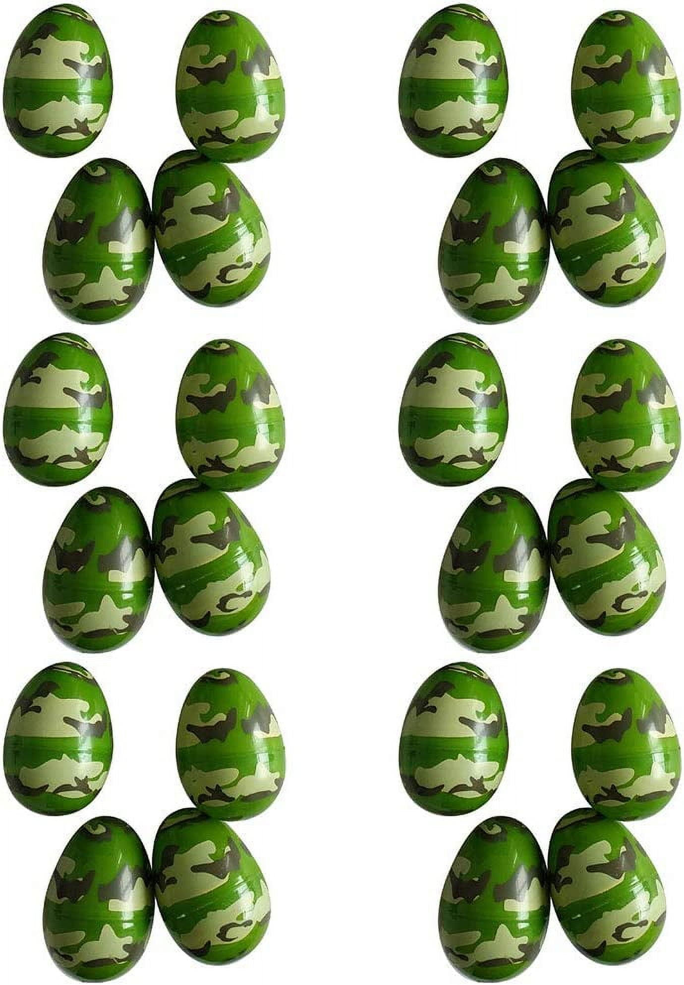 Camouflage Camo Easter Egg Hunt Eggs - 24 Ct Fillable Plastic - Walmart.com
