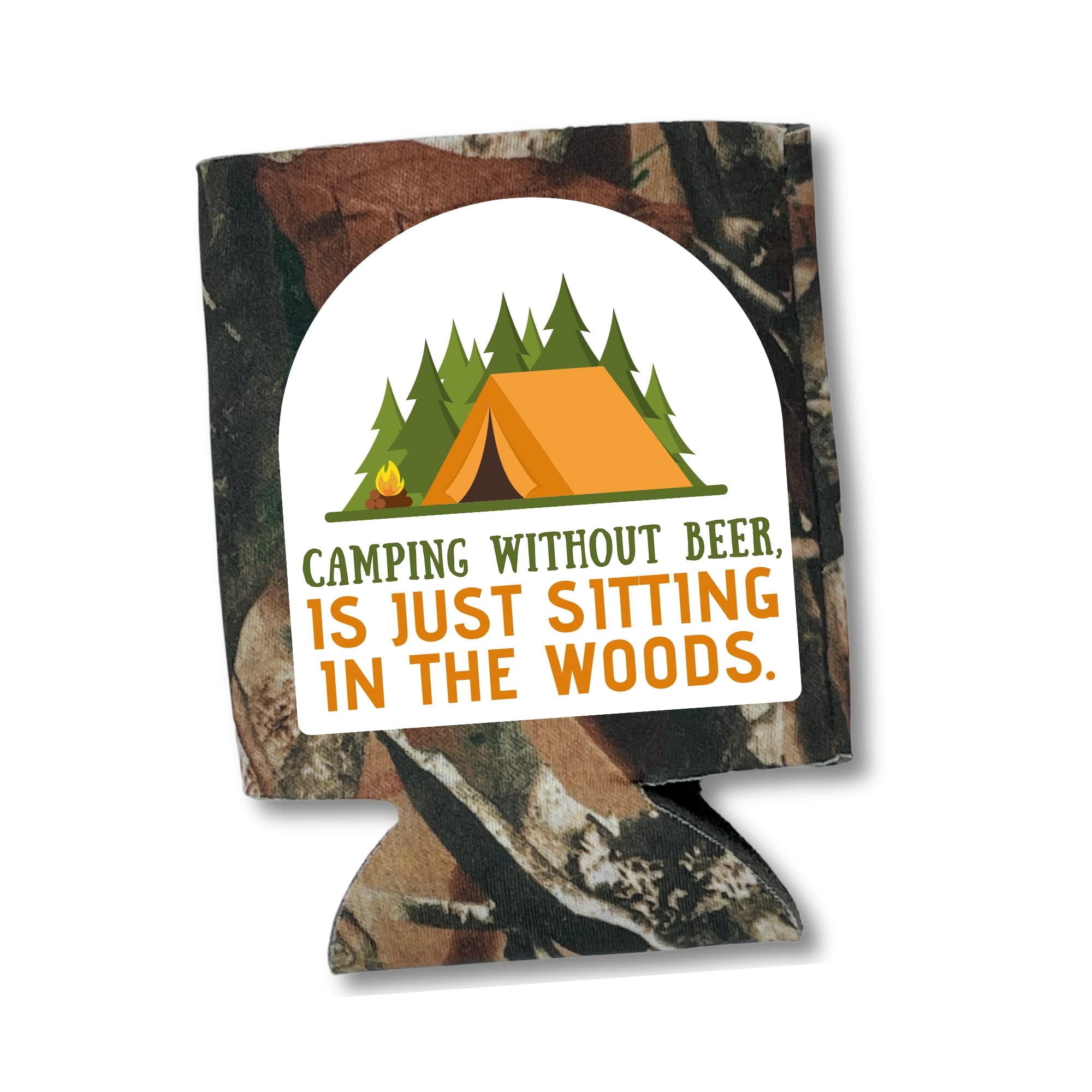 Camouflage Camping Without Beer is Just Sitting in The Woods Can ...