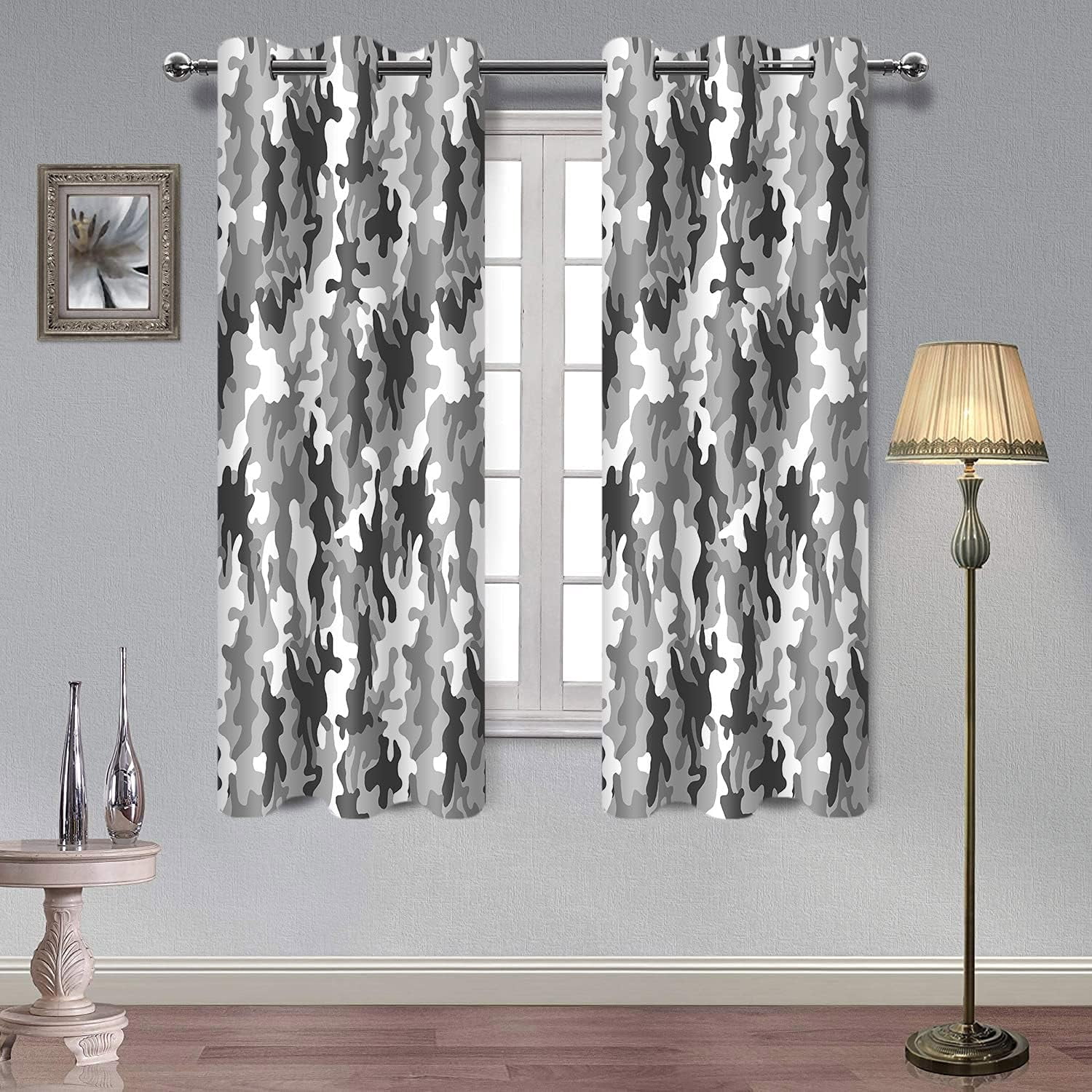 Camouflage Curtains Camo Blackout Curtains Military Style Adventure ...