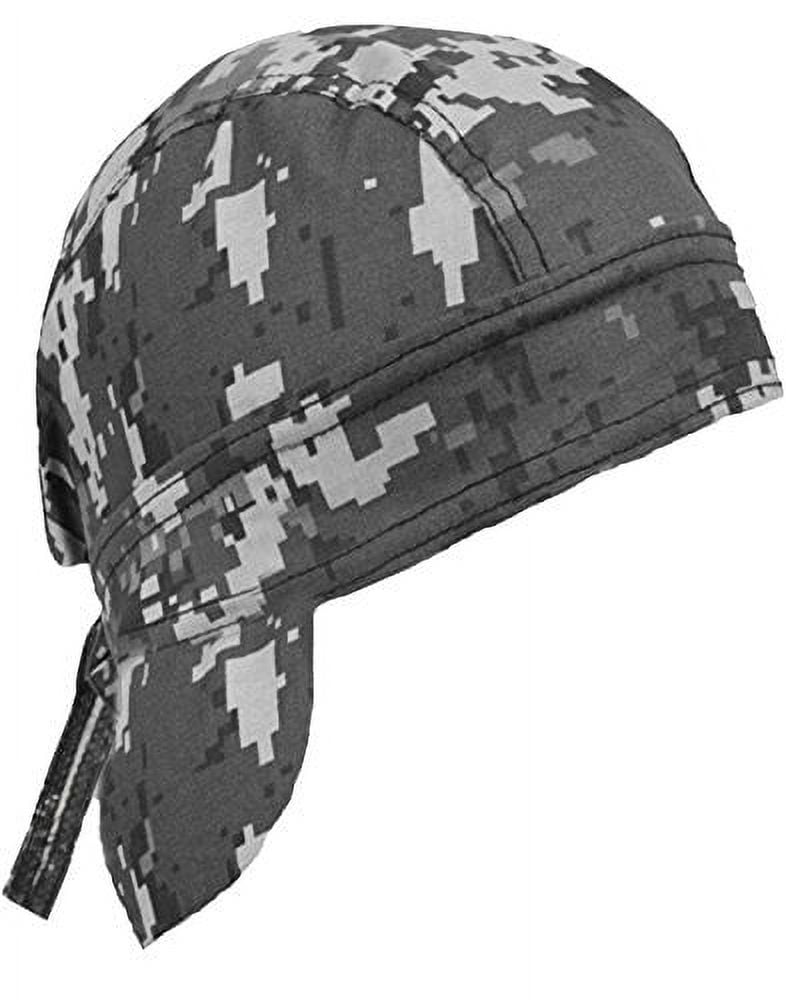 Camouflage Doo Rag Skull Cap Camo Bandana Hunting Hunters Head Wrap ...