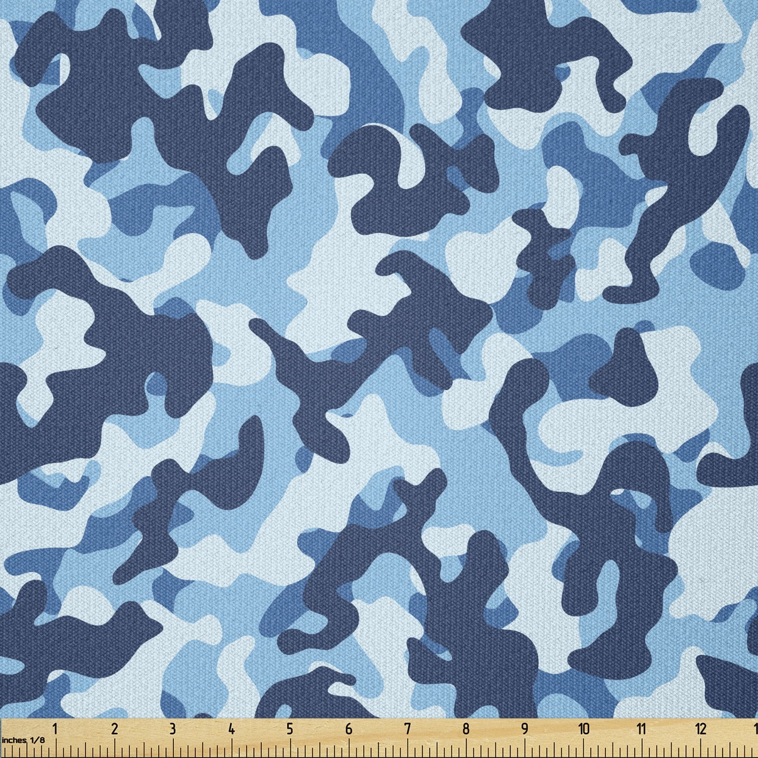 Camouflage Fabric by The Yard, Costume Pattern with Vibrant Color ...