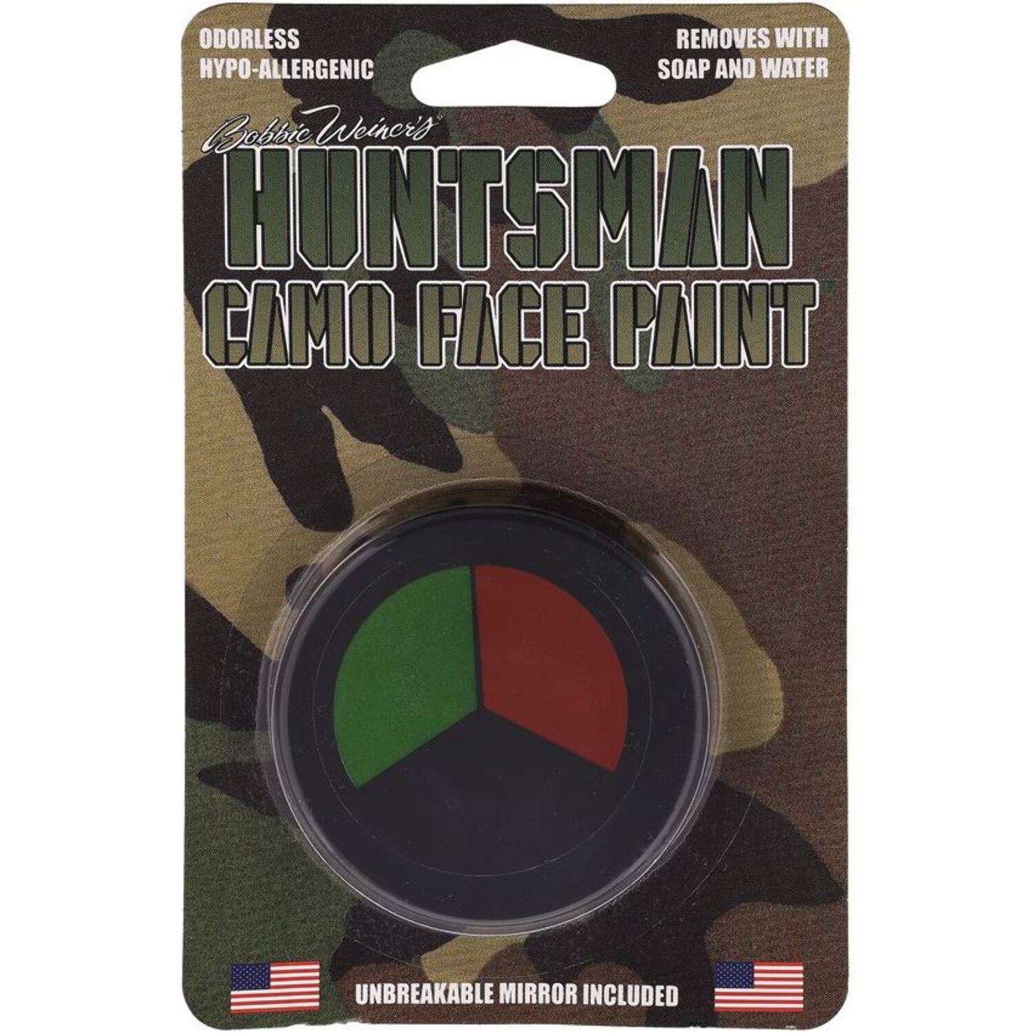Camouflage Face Paint HUNT Huntsman Tri-Color Wheel - Walmart.com