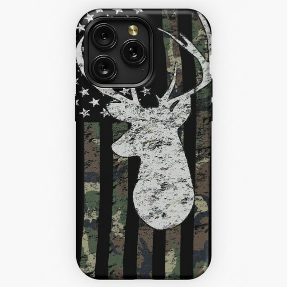 Camouflage Flag Deer Hunting Outdoors Inspired iPhone Case 17 11 12 13 ...