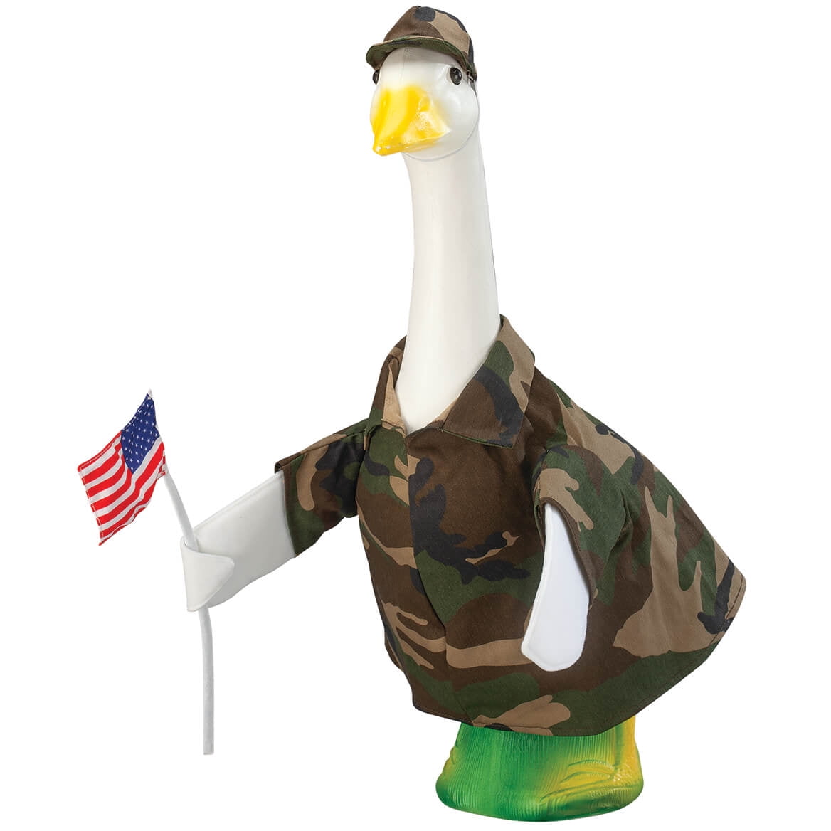 Gaggleville Camouflage Goose Outfit, Fits Large 23" H Statue, by Fox ...