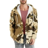 Camouflage Hoods for Man Fall Winter Long Sleeve Print Lounge Camo ...