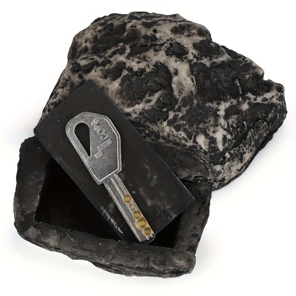 Camouflage Key Hider Outdoor Rock Design Weather Resistant Resin Hide ...