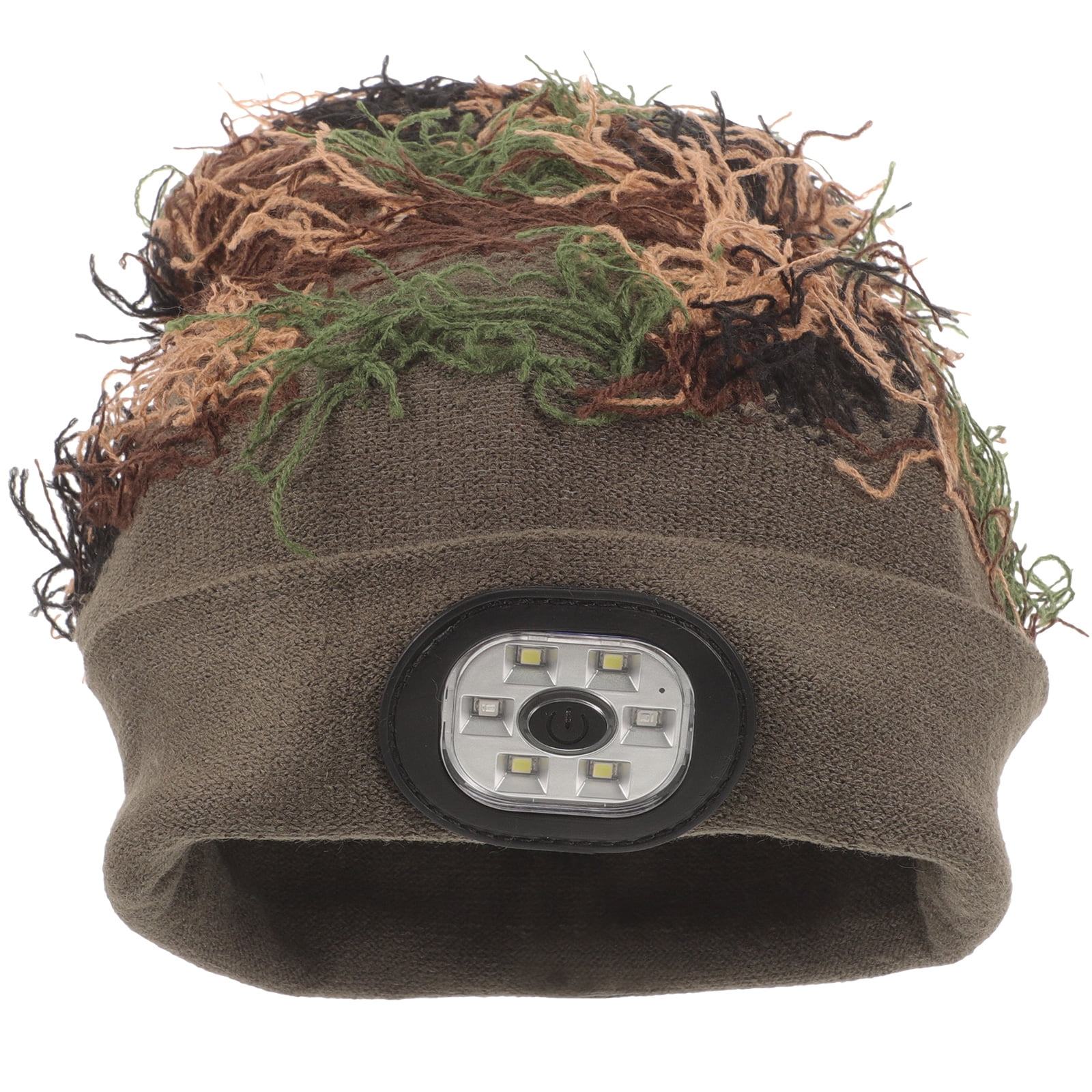 Camouflage Light Cap Bonnet for Men Outdoor Headlights Hats Headlamp ...