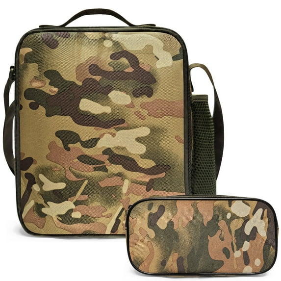 Camouflage Lunch Bag - Lunch box for Men/Women/Girls/Boys Insulated ...