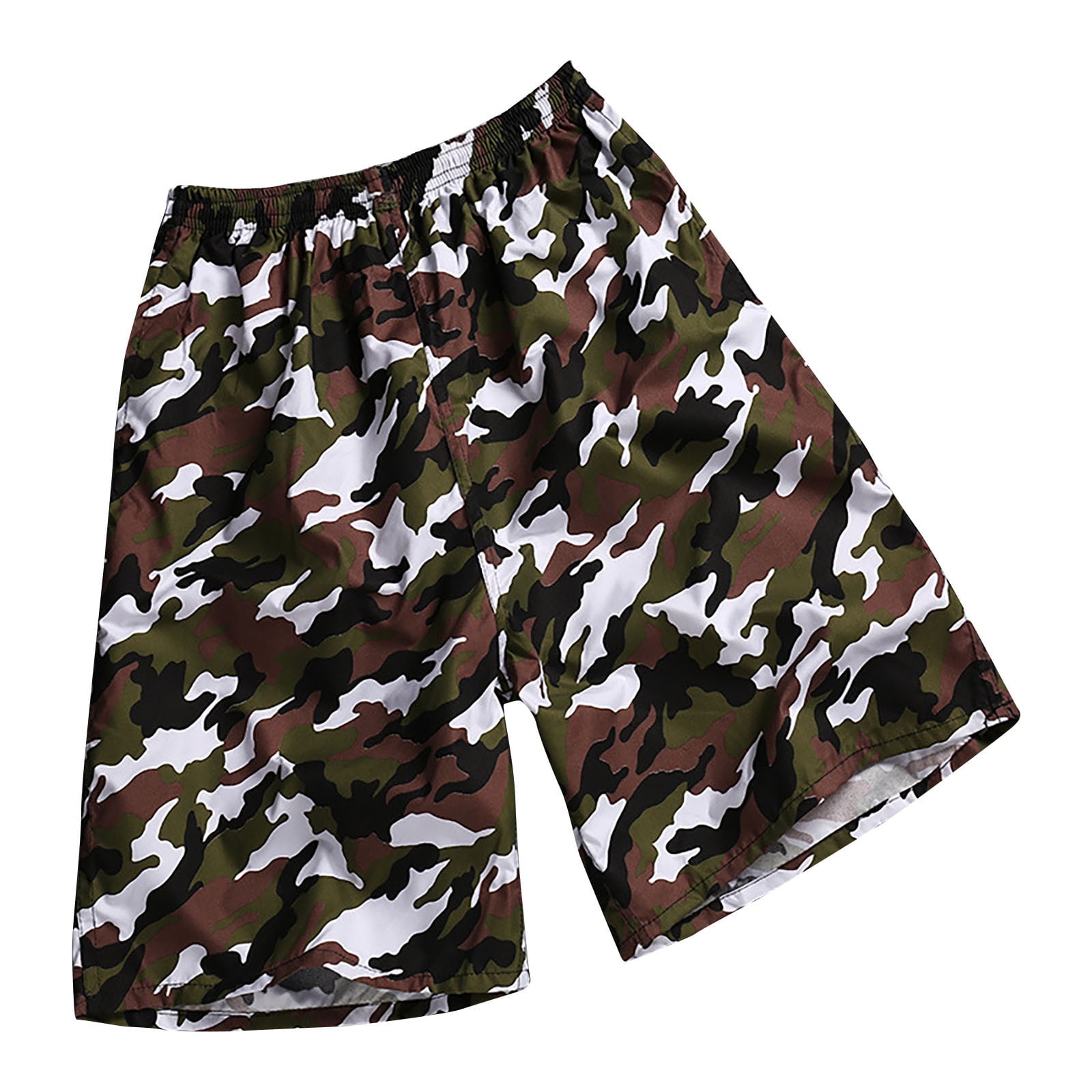 Camouflage Man Print Loose Fit Trousers Pants Trousers Pants Shorts for ...