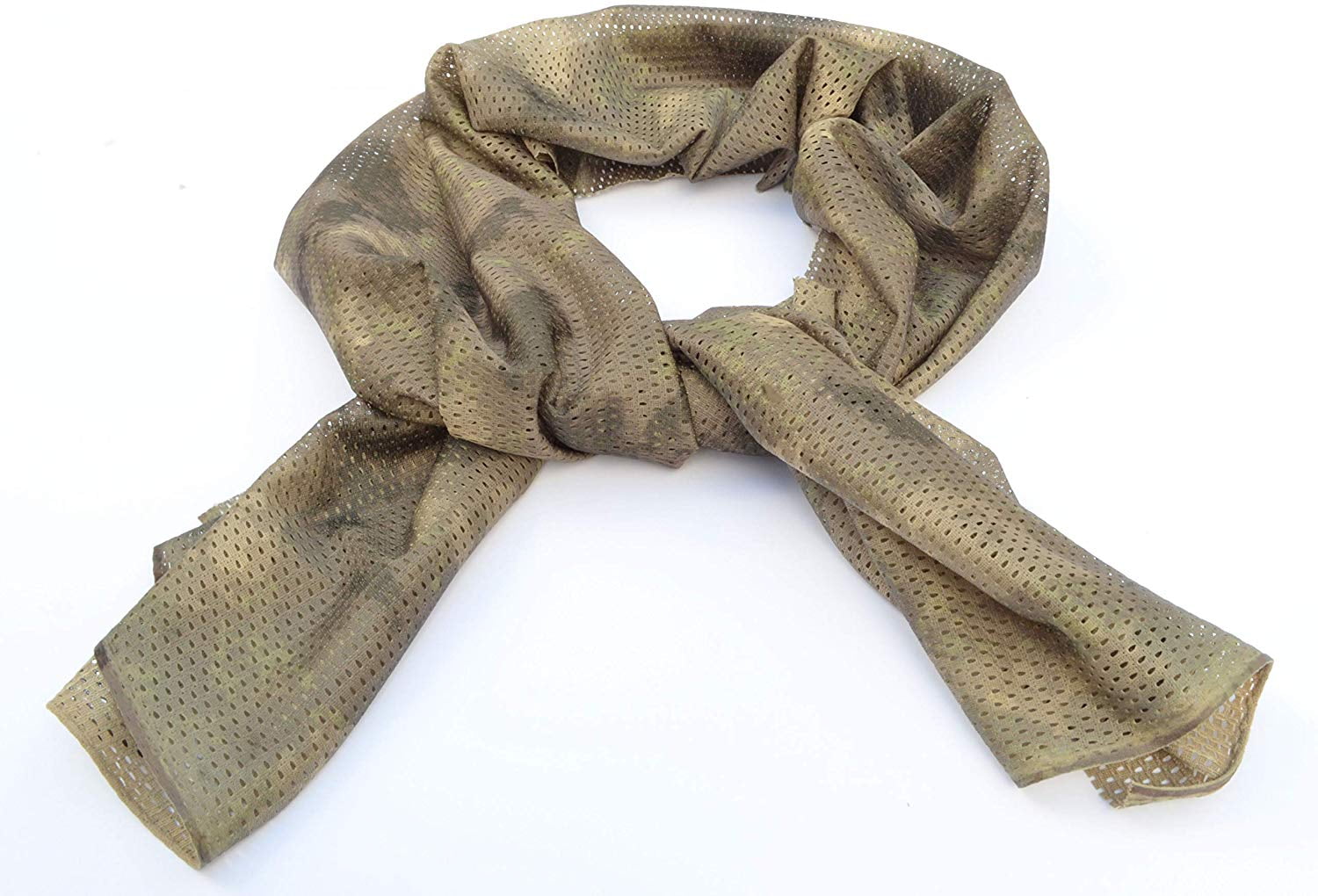 Camouflage Mesh Material Shemagh Scarf Balaclava Neck Cover ATACS FG ...