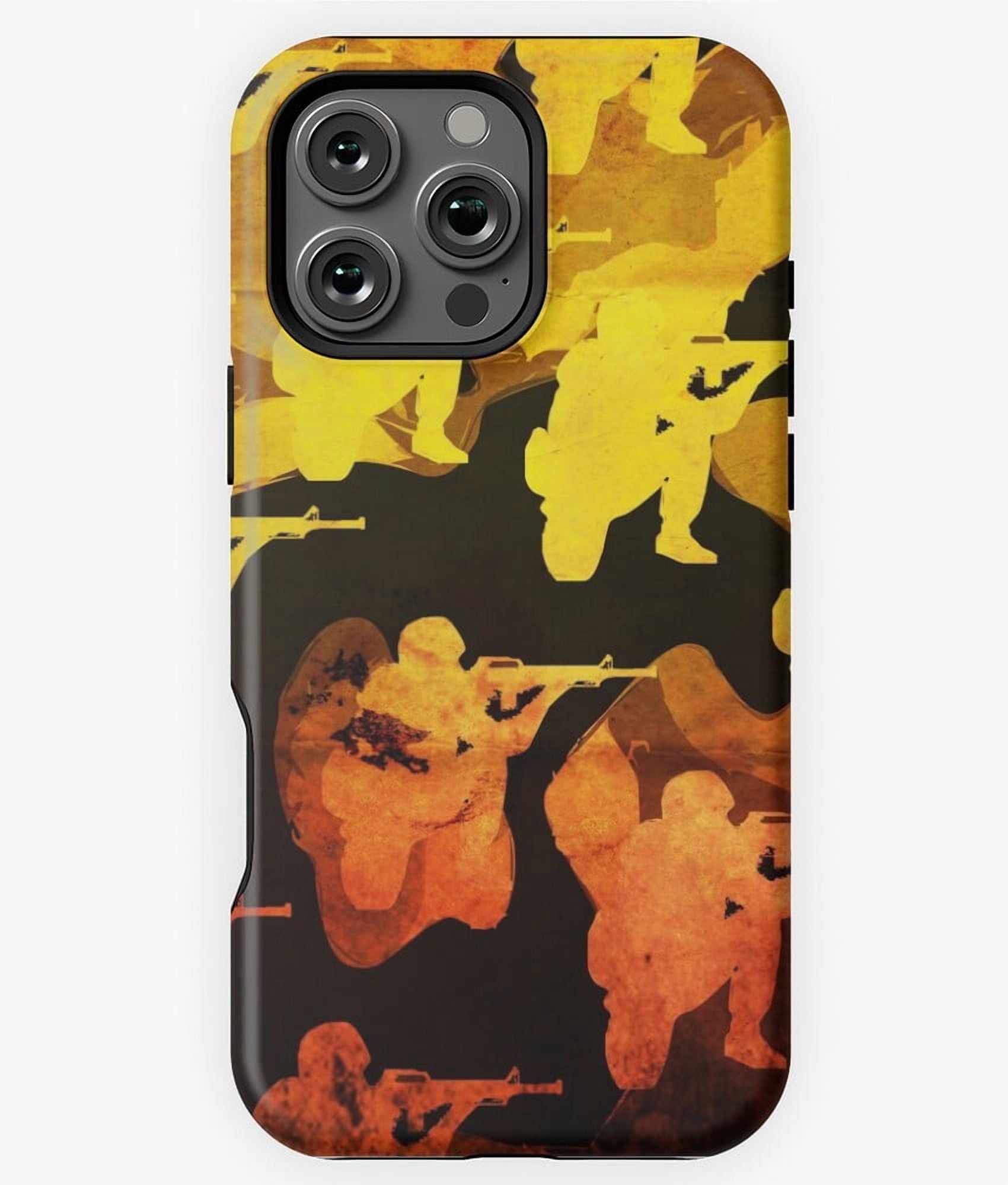 Camouflage Militaria Pattern Soldiers Phone Case for iPhone 16 15 14 13 ...