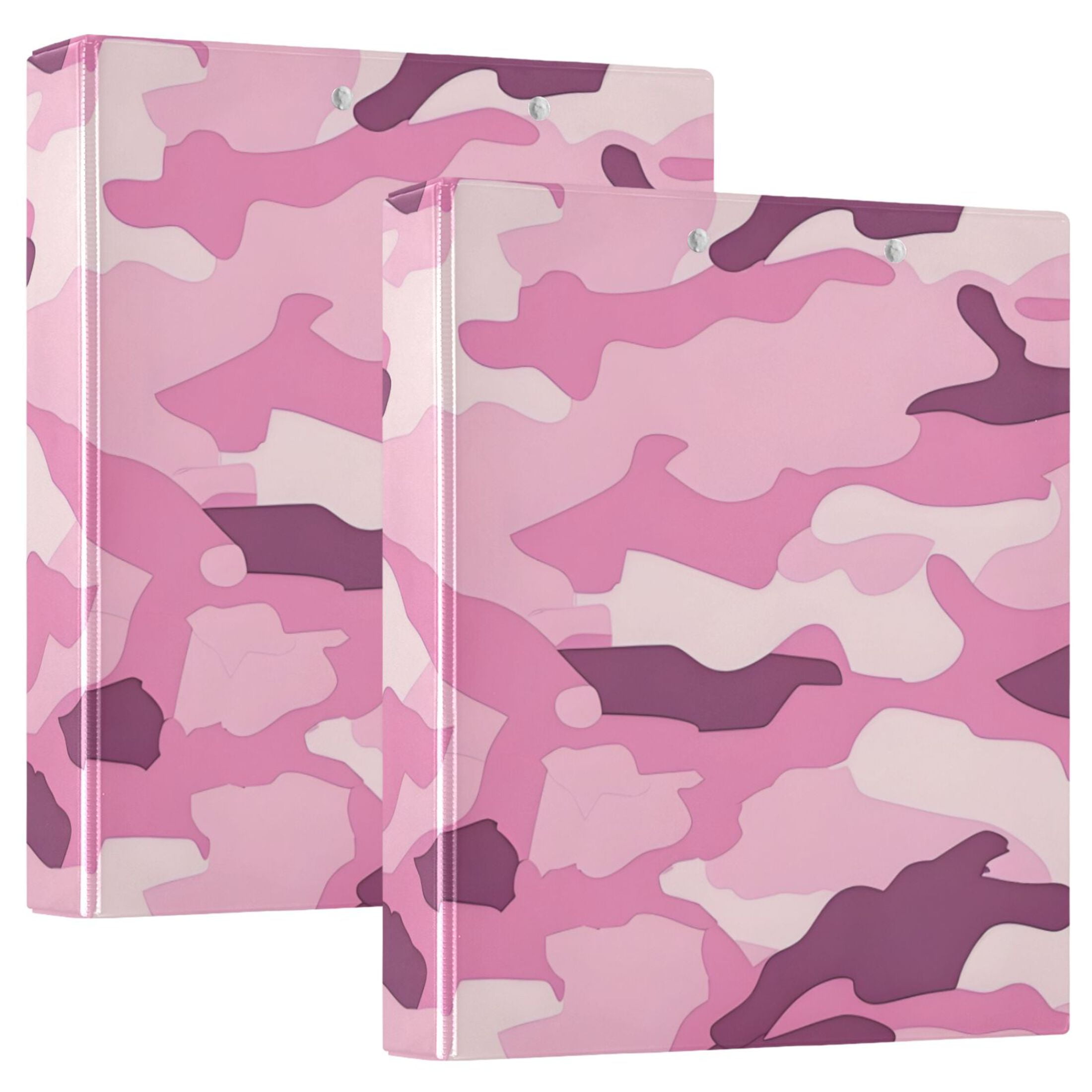 Camouflage Military Pattern Round Ring Binder 3 Rings 1.5" Capacity ...