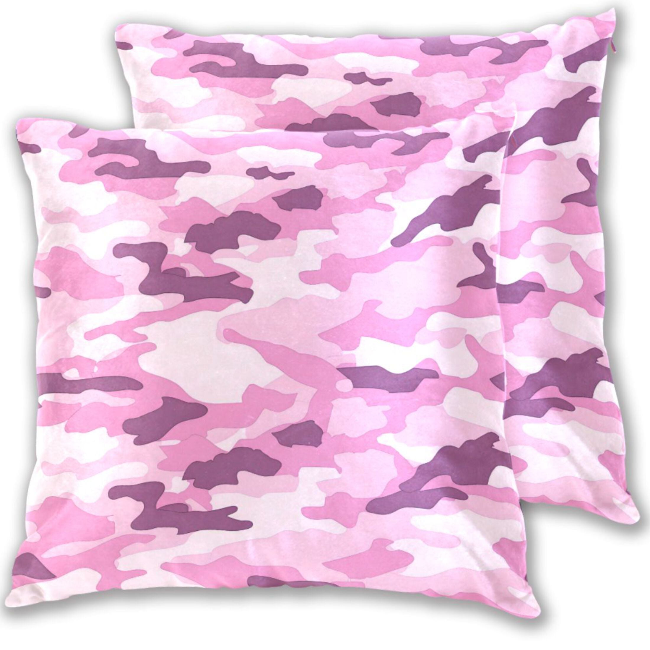Camouflage Military Pattern Throw Pillow Covers Pillowcases 16 x 16 ...