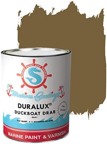 Camouflage Paint - Duckboat Drab, 1 Quart, Camouflage Marine Paint for ...