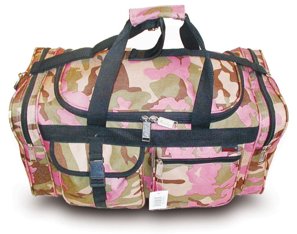 Explorer Camouflage Carry On Duffel Bag, 13 Inch, Polyester, Lockable ...