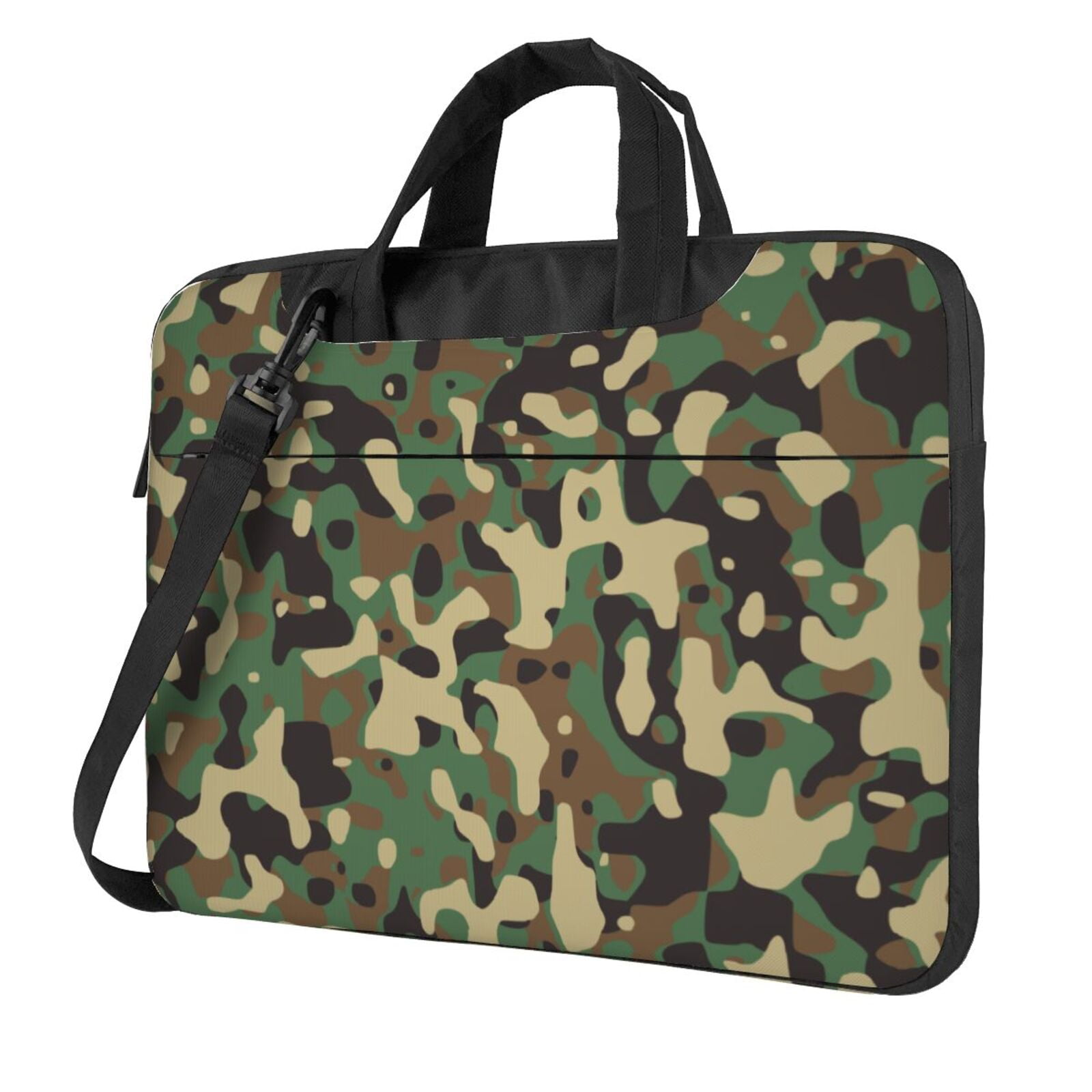 Camouflage Print Laptop Bag, 15.6 inch Laptop or Tablet, Business ...