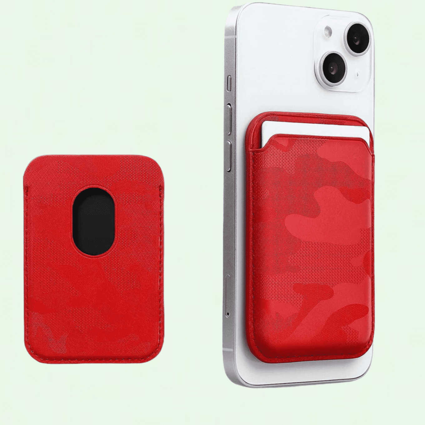 Magsafe Wallet Leather for iPhone 12/13/14 Series, RFID Card Holder ...