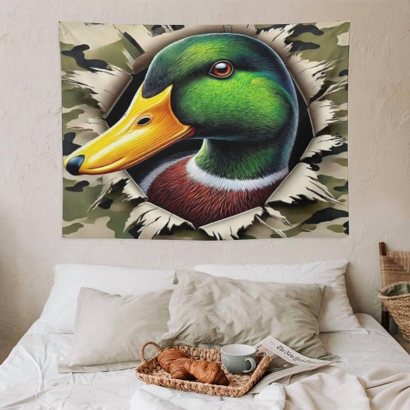Camouflage Shot Caller Duck Hunting Tapestry Poster For Decorate Clubs ...