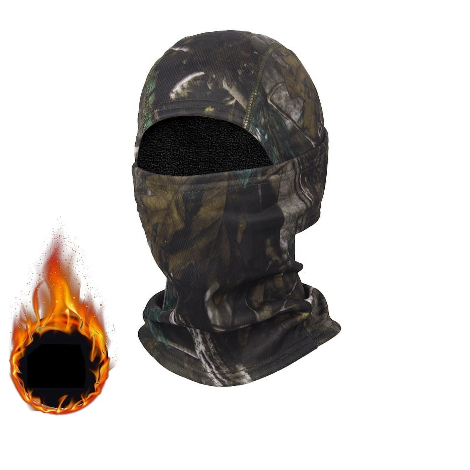 YXRIJDJ Camouflage Ski Balaclava, Insulated Face Mask for Hunting ...