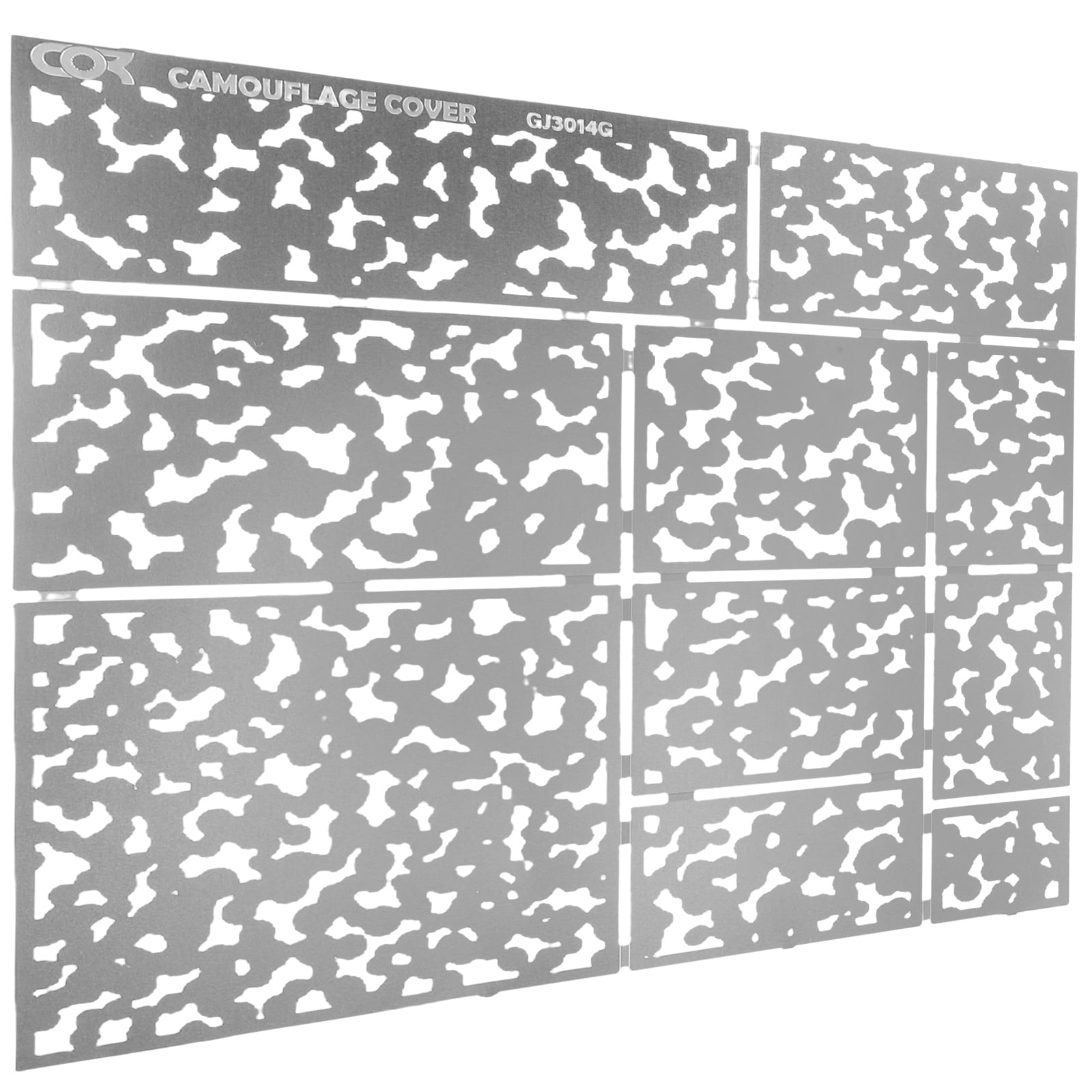 Camouflage Stencil Spray Paint Reusable Camouflage Stencil Metal ...