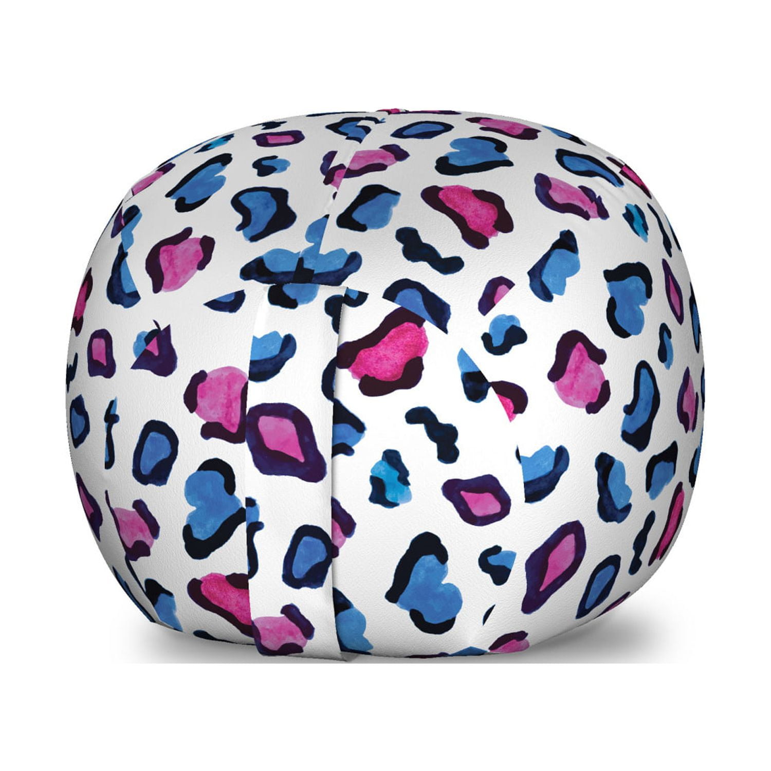 Camouflage Storage Toy Bag Chair, Exotic Safari Animal Skin Pattern in ...