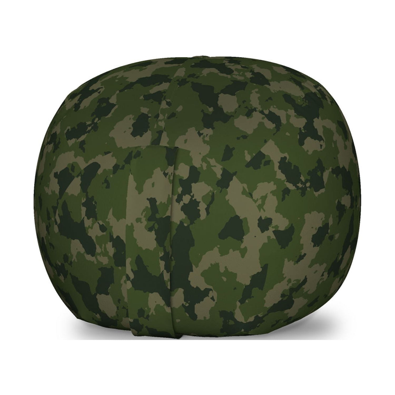 Camouflage Storage Toy Bag Chair, Simplistic Design Woodland Camo ...