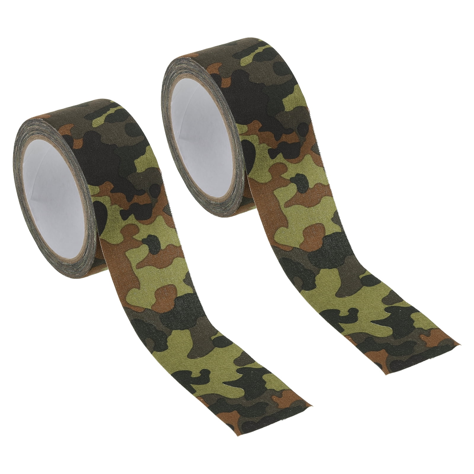 Camouflage Tape 2" x 5.5 Yards, Self Adhesive Camo Tape Wrap, Dark Camo ...