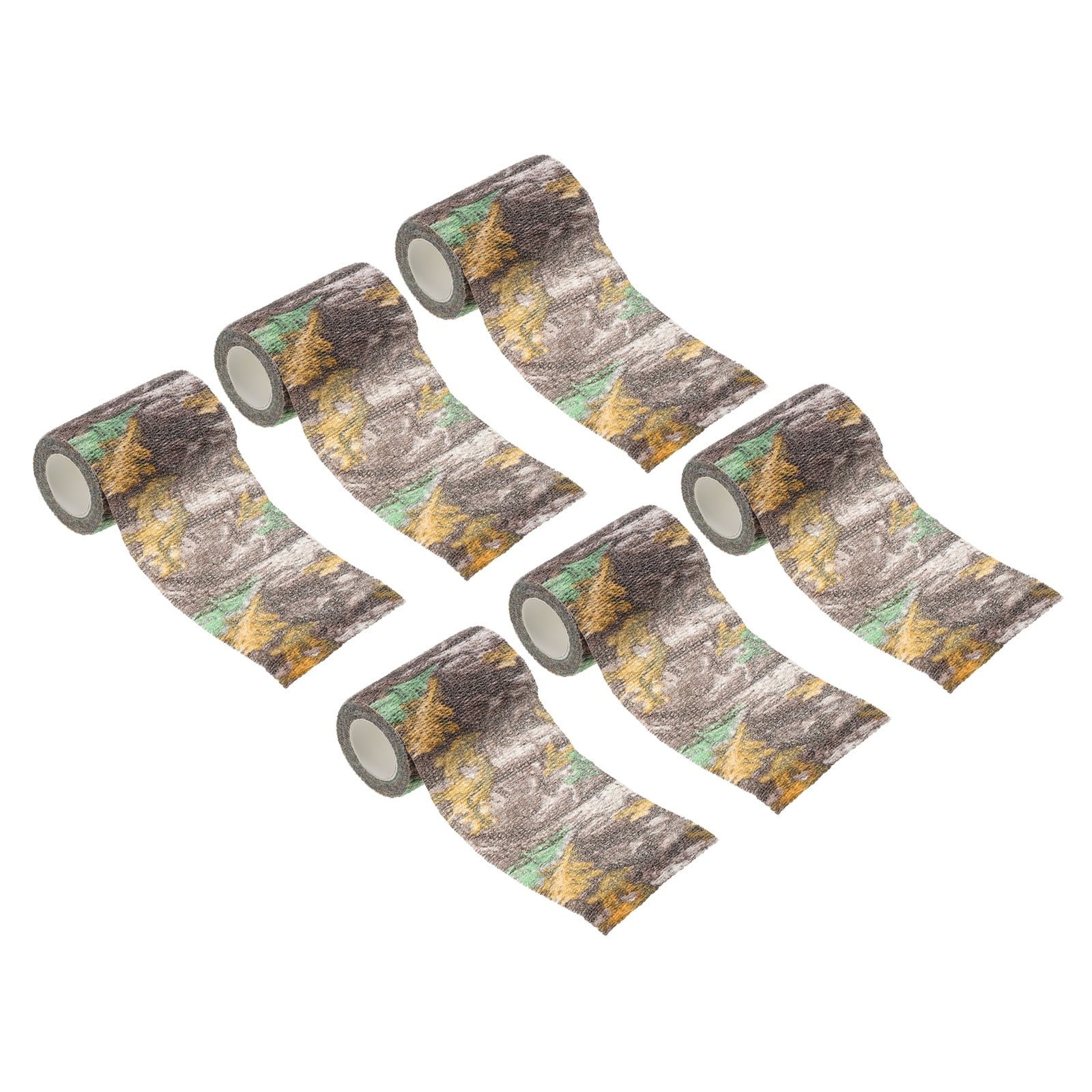 Camouflage Tape 3" x 5 Yards, 6 Pack Self Adhesive Camo Tape Wrap ...