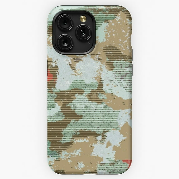 Camouflage Tree Leaves Design iPhone Case 17 through 11 Pro Max ...