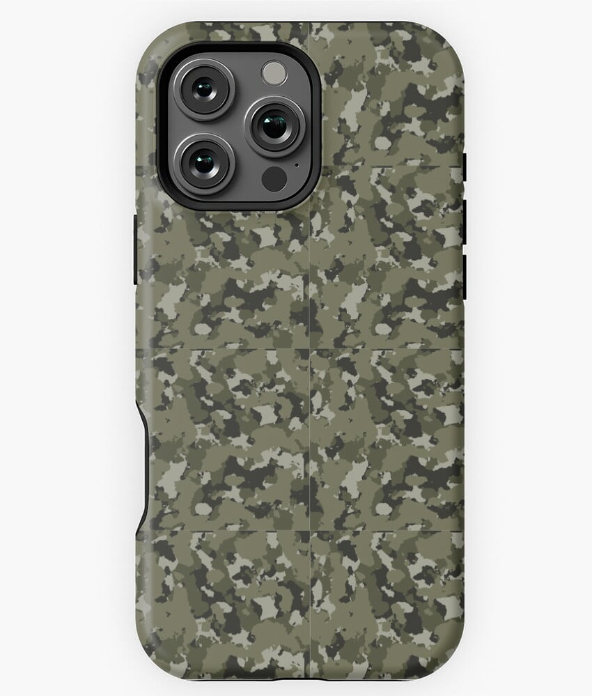 Camouflage Uniform for Soldiers Police Phone Case for iPhone 16 15 14 ...
