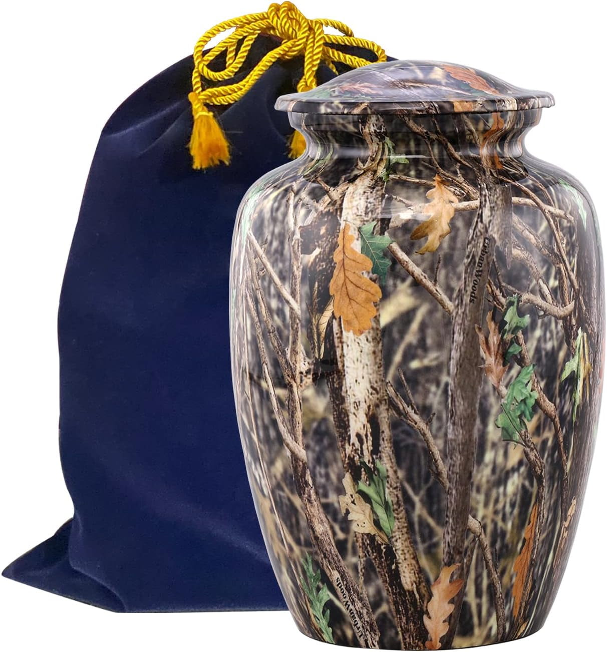 Camouflage Urn - UrbanWoods Camouflage Cremation Urn for Ashes - Adult ...