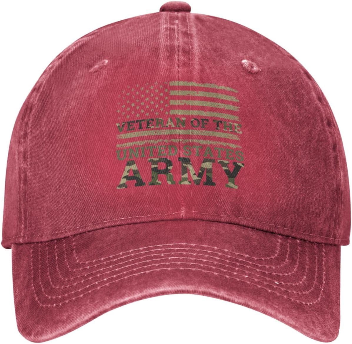 Camouflage Us Flag Veteran Baseball Cap Veteran of The United States ...