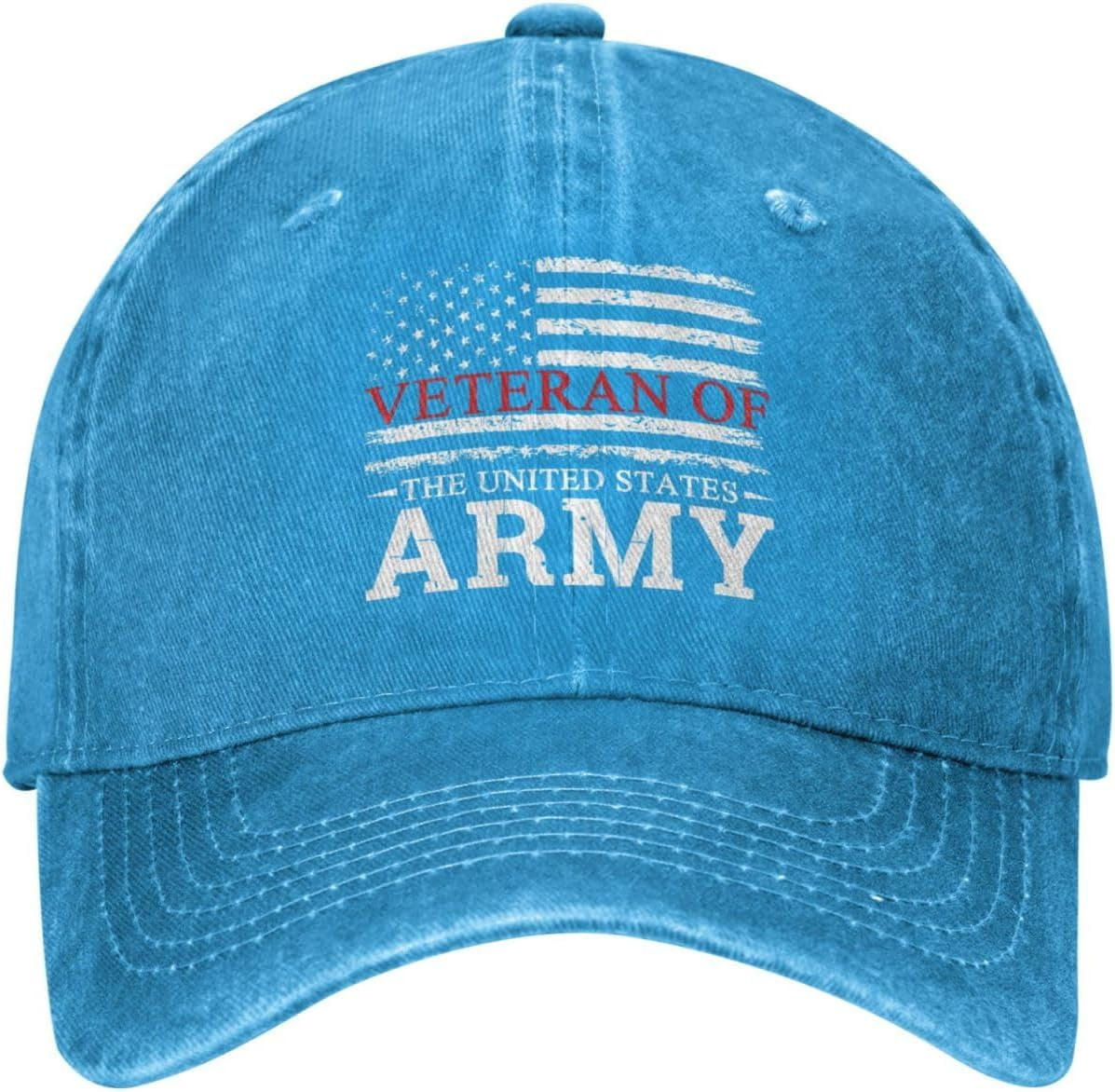 Camouflage Us Flag Veteran Mens Baseball Cap Veteran of The United ...