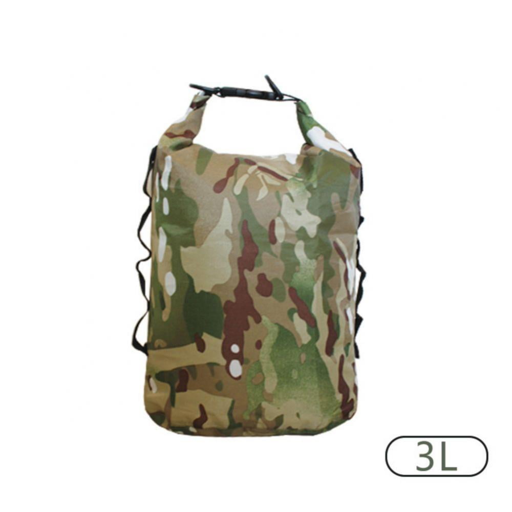 Camouflage Waterproof Dry Bag, Floating Waterproof Bag 3L/5L/10L/20L ...