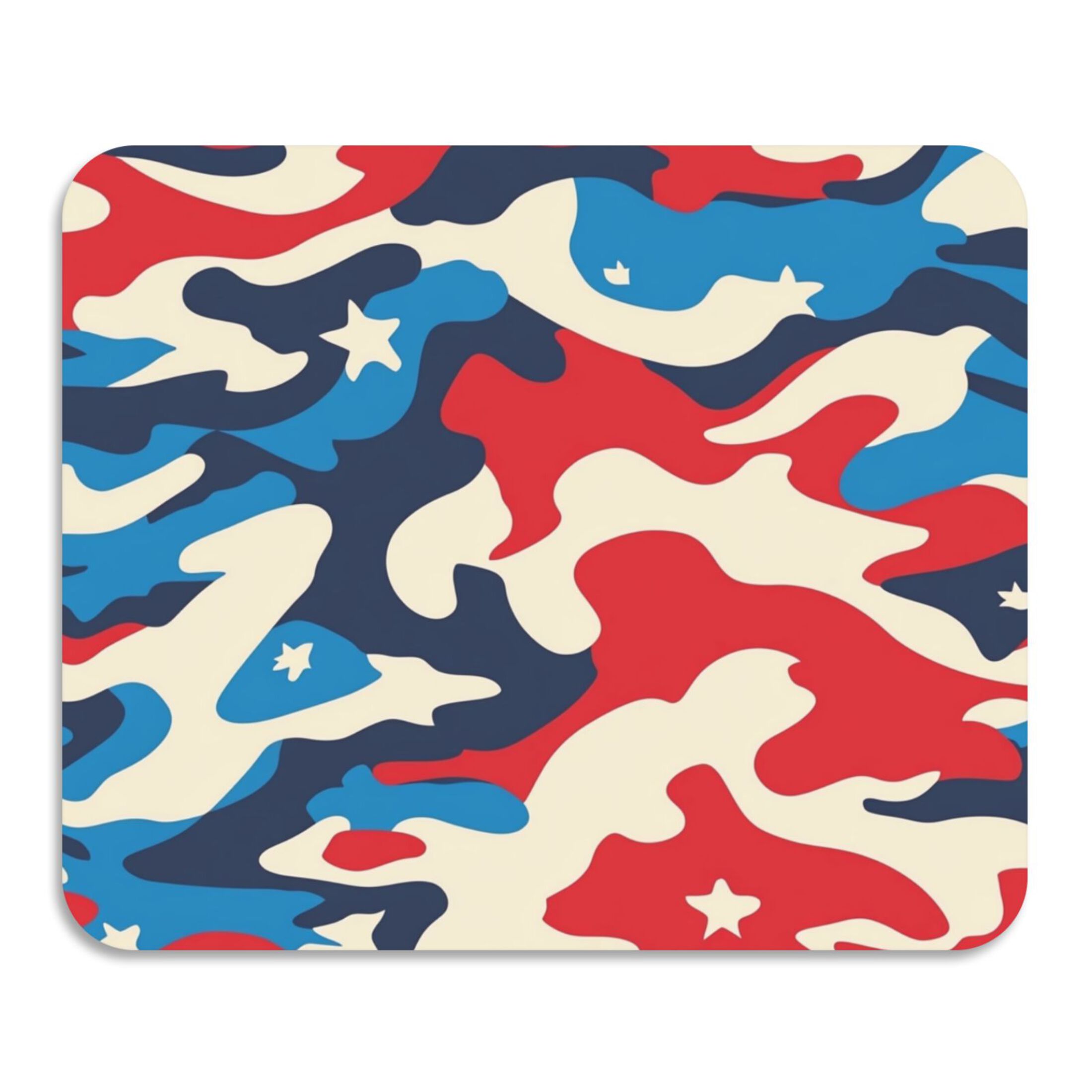 Camouflage in Red White and Blue Diatomite Dish Drying Mat Drain Pad ...